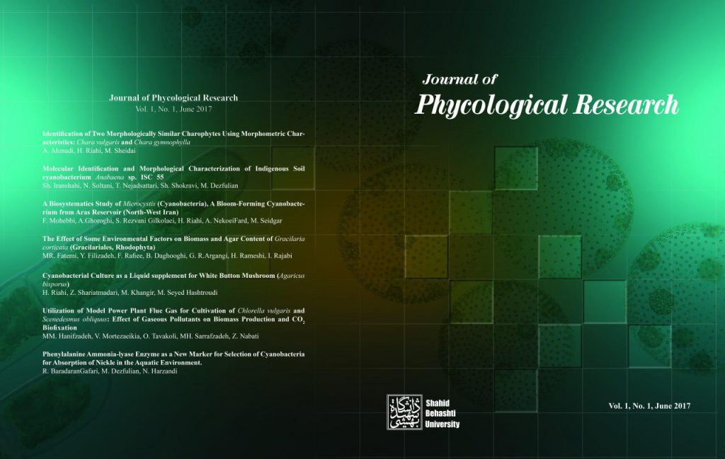 Journal of Phycological Research | چاپ مقاله در مجله Journal of ...